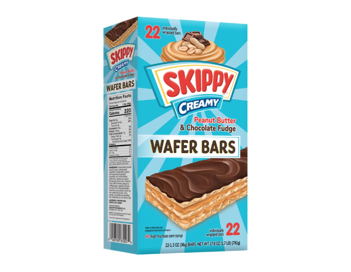 Skippy Peanut Butter and Chocolate Fudge Wafer Bars (22pcs) | Lazada PH