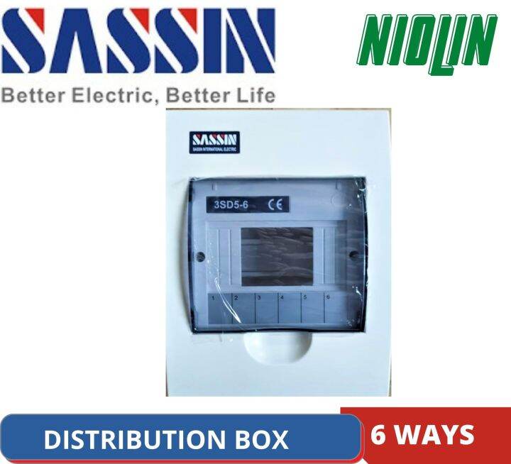 Sassin Flush Mount Distribution Box 6 Ways | Lazada PH