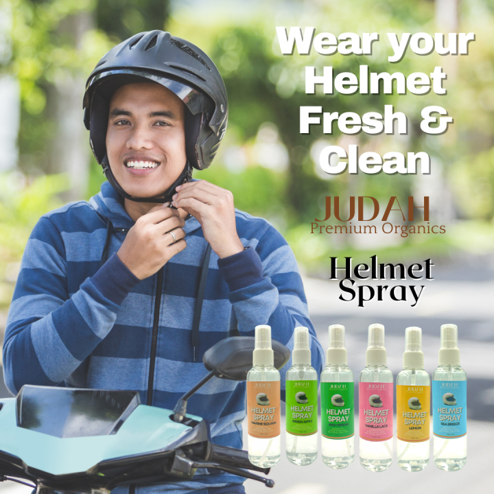 Helmet Disinfectant & Deodorizer Spray (20ml/50ml/100ml) | Multipurpose ...