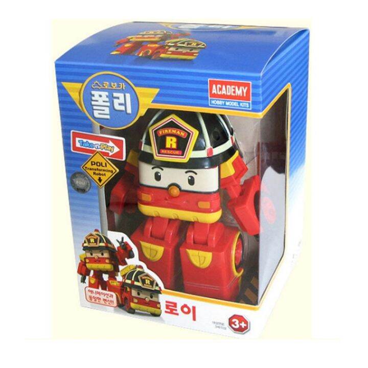 [RoiToys] Robocar Poli Transformation Car Roy | Lazada PH