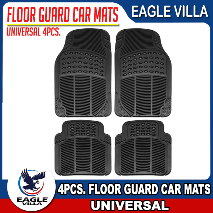 Eagle Villa Heavy Duty Rubberized Premium Universal Car Floor Guard ...