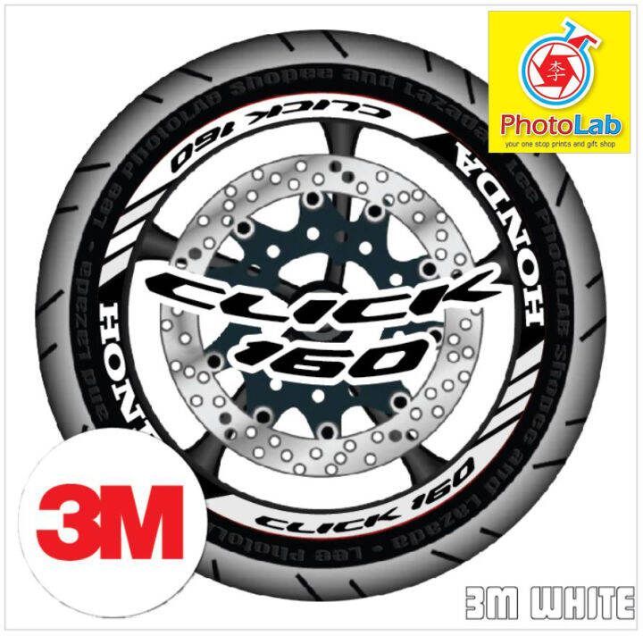 MAGs Decal for Honda Click 160 Front/Back | Lazada PH