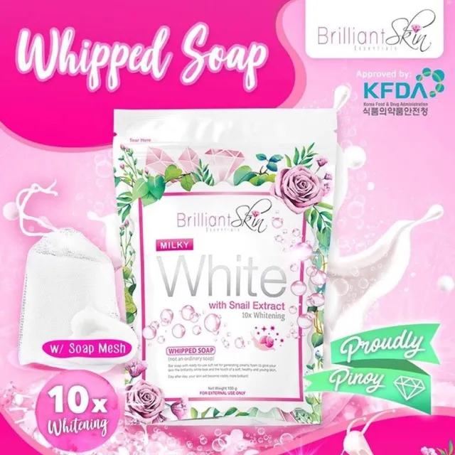 Brilliant Skin Essentials Milky White Whipped Soap (New & Improved ...