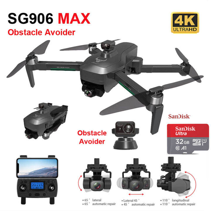 SG906 Max Beast 3 Professional 5G GPS 4K Three-Axis Gimbal 360 ...