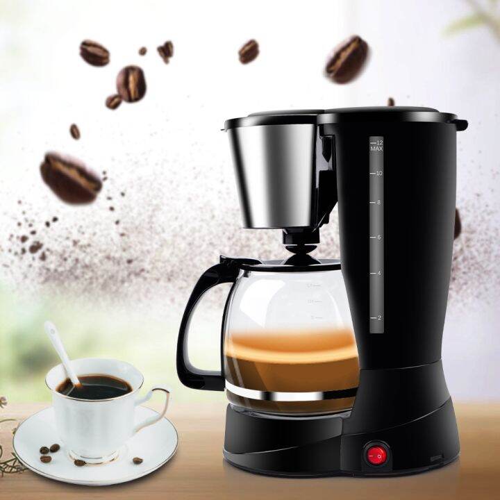 Drip Coffee Maker 1500ml Coffee Machine Home and Office Automatic ...