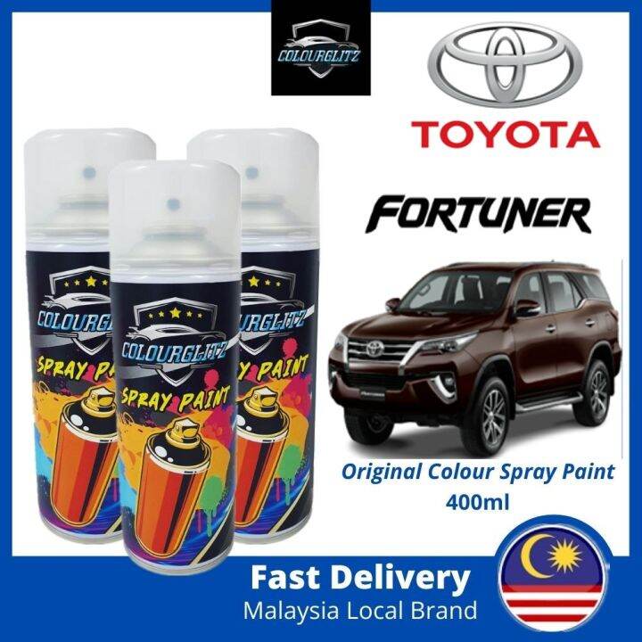 Toyota Fortuner - Colourglitz Original Colour Touch Up Spray Paint ...
