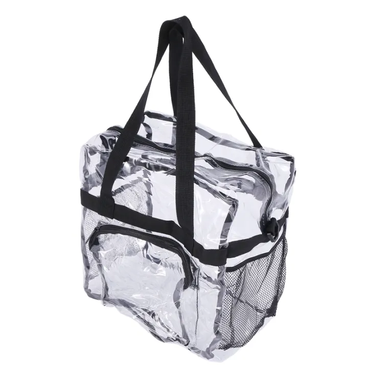 Transparent Tote Bag Stadium Security Travel and Gym Clear Bag, See ...