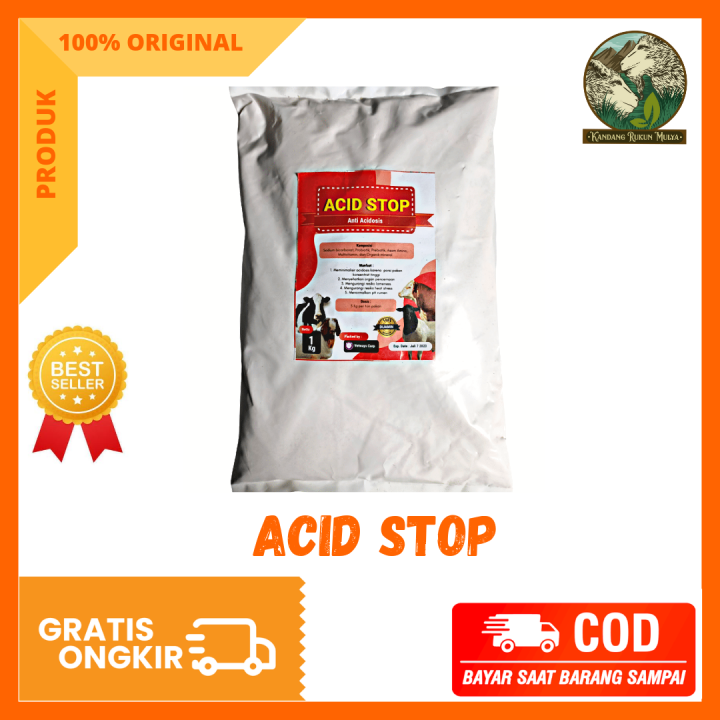 Acid Stop Obat Acidosis Atasi Kelumpuhan dan Pincang Pada Kambing ...