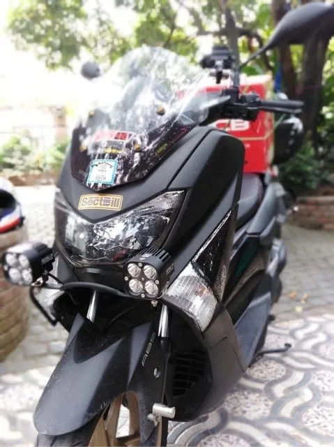 popular COD Motorcycle Nmax LED Light Laser Gun Bracket | Lazada PH