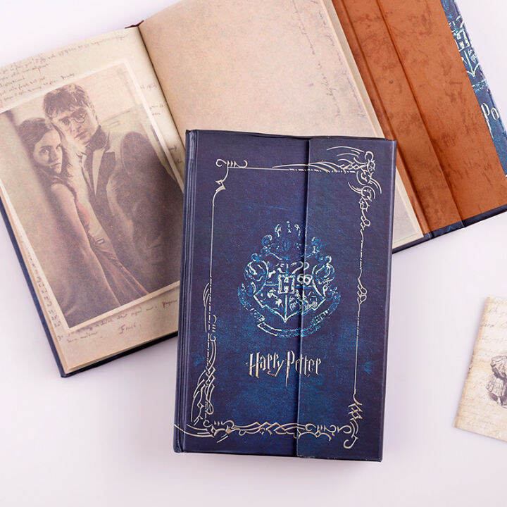 Retro Harry Potter Notebook Personalized Color Page Illustration Cute ...
