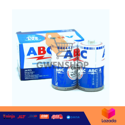 Batre ABC Besar 1 Box (Isi 2 Lusin) | Lazada Indonesia