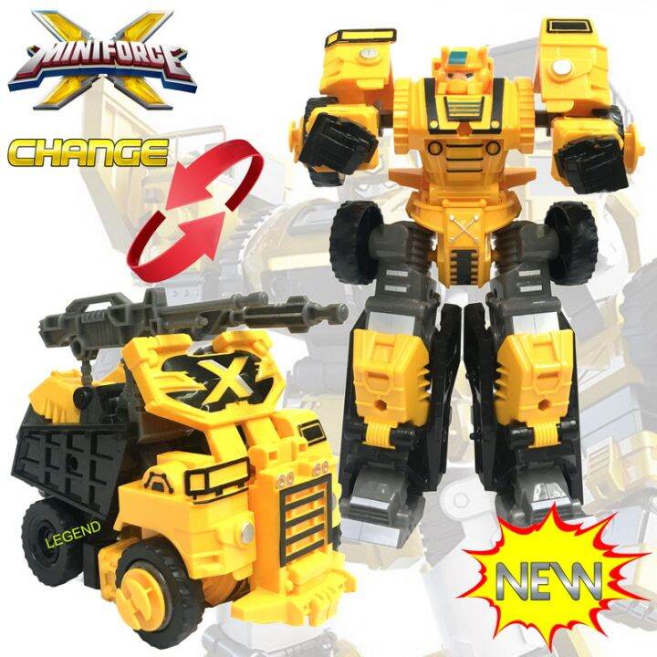 MiniForce X Penta Season 2 Toys Robot Yellow Max Deformation Car Toy ...