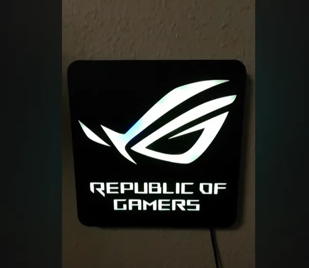 Asus ROG Strix Logo USB LED Lamp | Lazada
