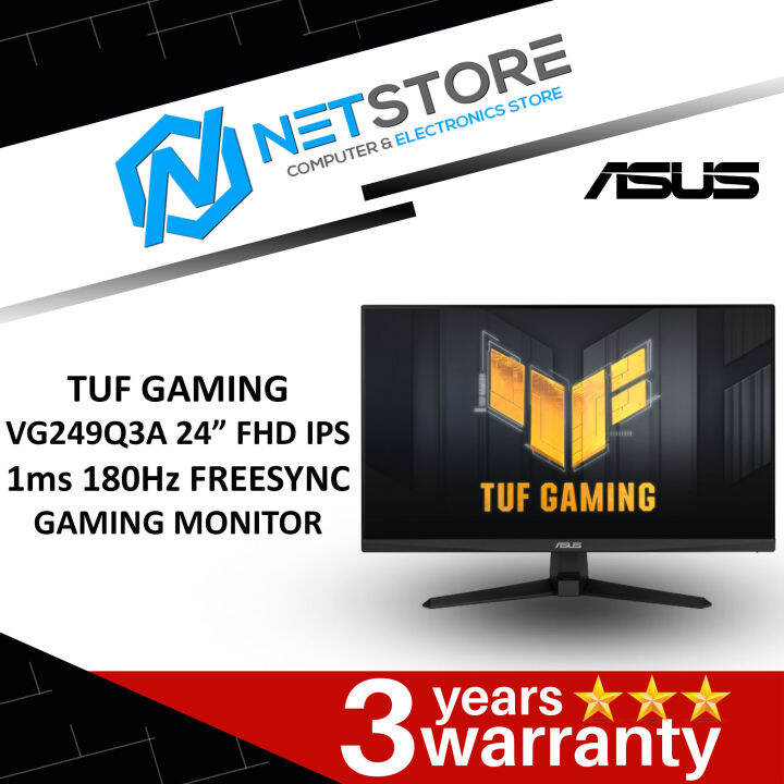 ASUS TUF GAMING VG249Q3A 24” FHD IPS 1ms 180Hz FREESYNC GAMING MONITOR ...