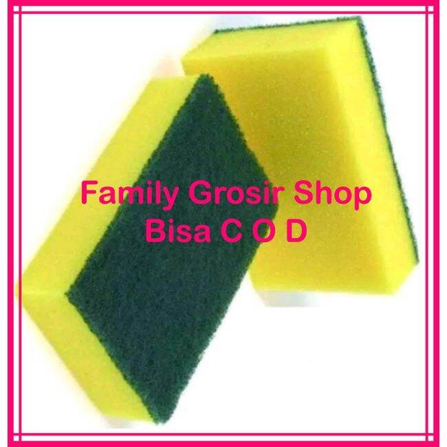 Spons Busa Cuci Piring Sanlight Grespon Sponge cuci piring | Lazada ...