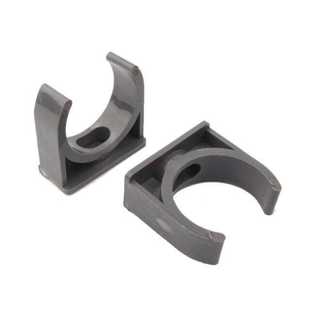 Pvc Pipe Clamp Steady Fixed U-Type Water Pipe Clip Clamp Strap White ...