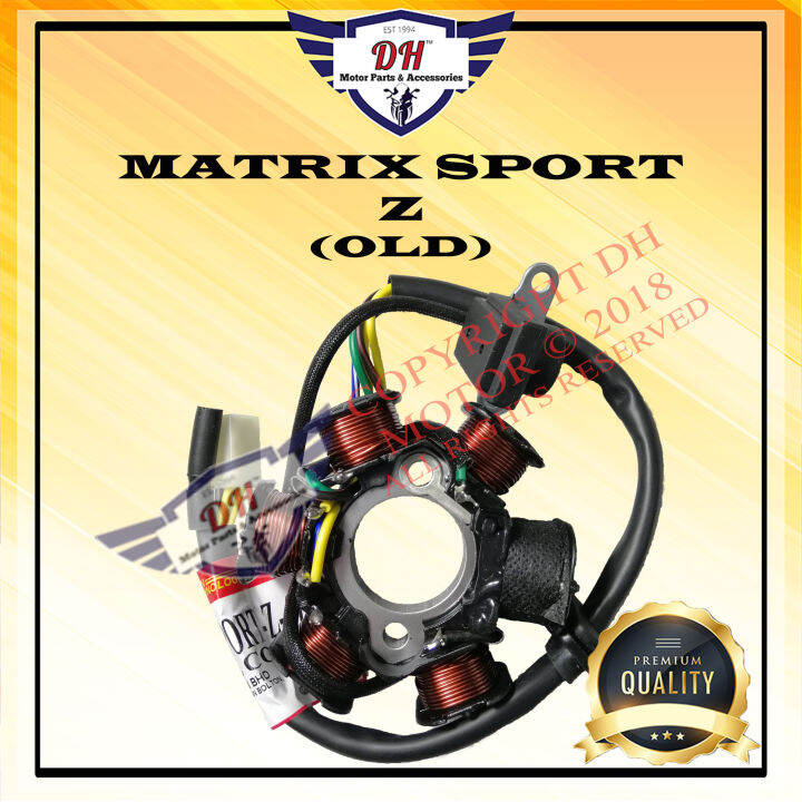 MATRIX SPORT Z FUEL COIL / MAGNET STARTER COIL DEMAK | Lazada