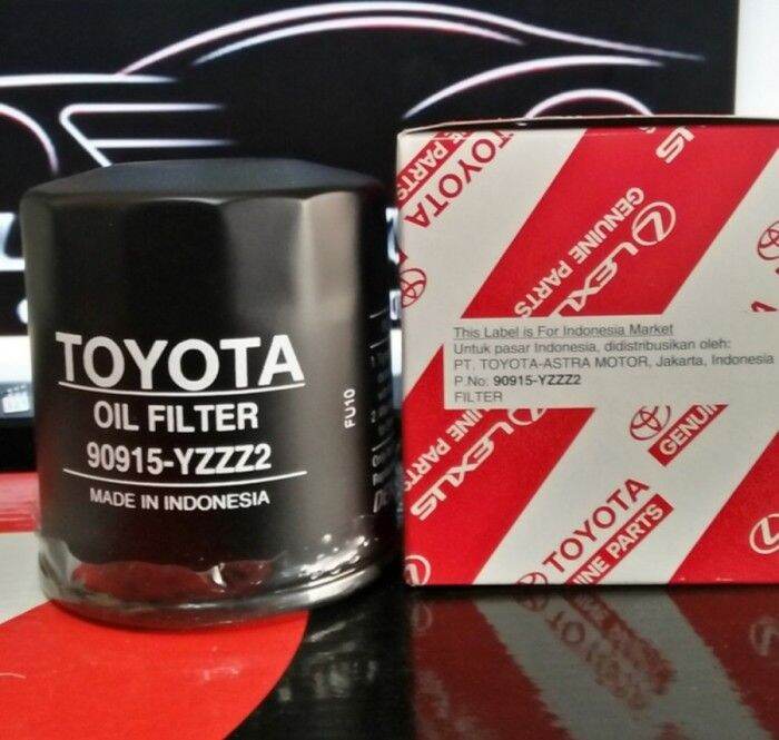 Oil Filter Oli Toyota Innova Fortuner Hilux Bensin Diesel | Lazada ...