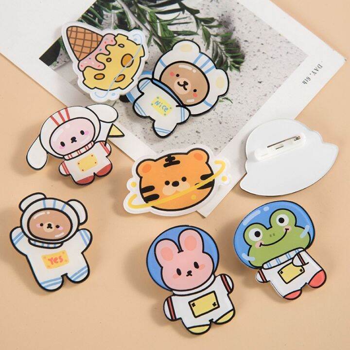 Korean Cute Ins Badge Acrylic Pin Brooch for Bags and Clothes | Lazada
