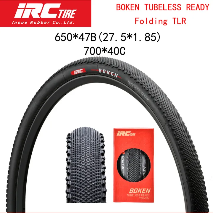 IRC road bike 650*47B 700 x 40C folding TLR Tubeless vacuum stab ...