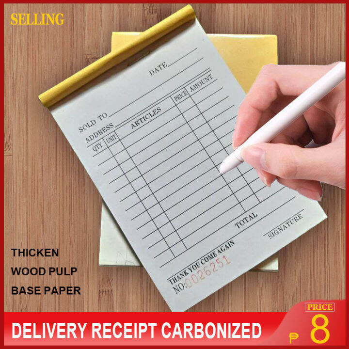 Receipt for business Delivery Receipt carbonized reciepts paper 2 copy ...