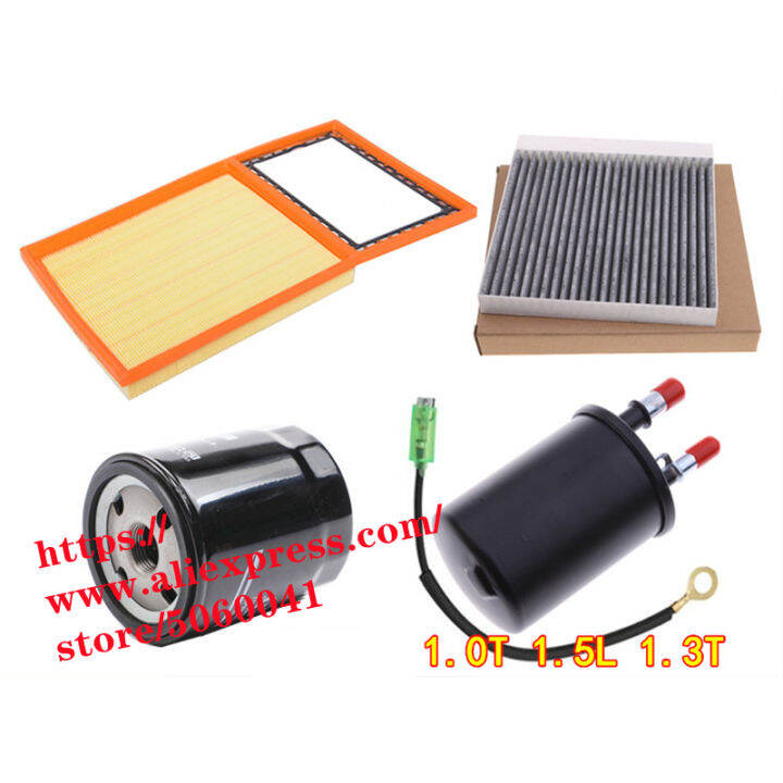 Filter Kit For 17-19 MG ZS 1.5L 1.0T 1.3T Air Filter Oil Filter Fuel Filter Cabin Air Filter ...