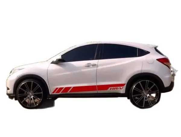 sticker stiker honda hrv list stripe decal cutting sticker crv hrv brv ...