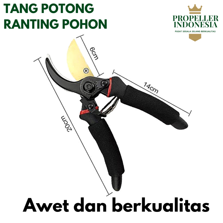 Gunting Dahan Ranting Pohon Buah Bercabang Tebal Gunting Tanaman Kebun ...