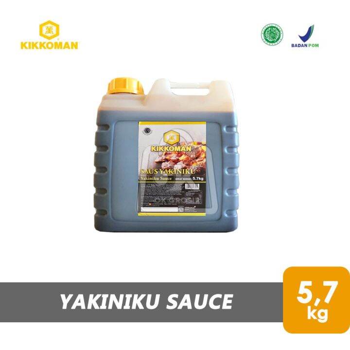 (Jerigen 5,7kg) Saus Yakiniku Kikkoman Sauce / Bumbu Daging Yoshinoya ...