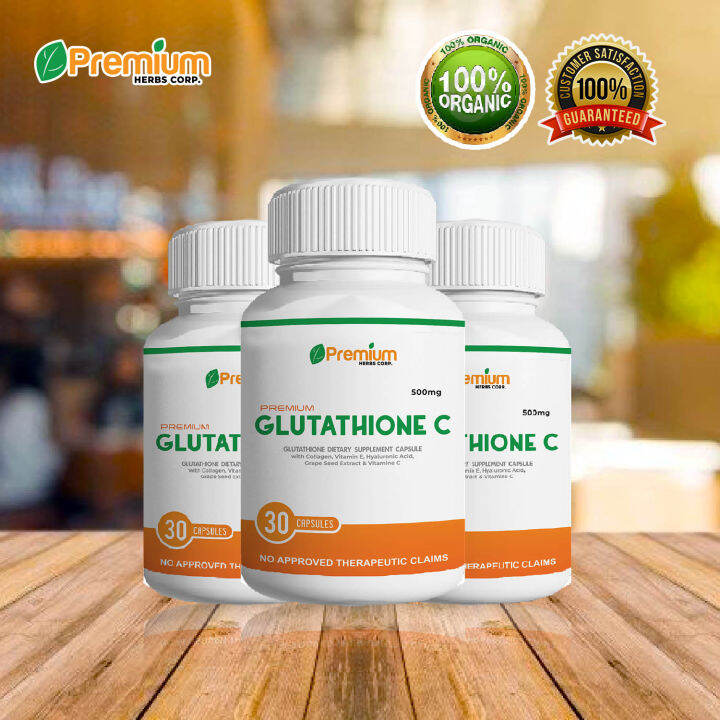 Glutathione C Vitamin Skin Whitening Ivory Pills Extension Life ...