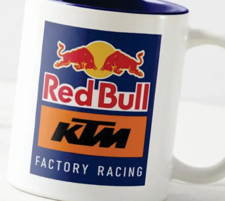 KTM Energy Drink Motorcycle Racing - Inspired Souvenir Coffee Cup Mug ...