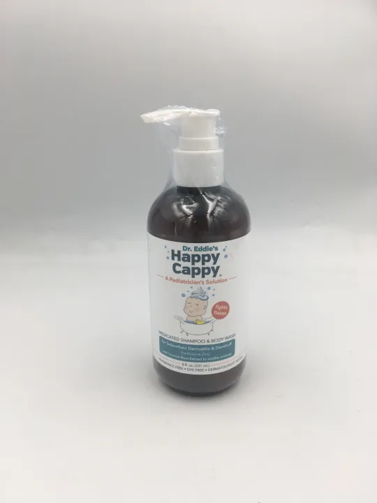 Dr. Eddie's Happy Cappy Medicated Shampoo & Body Wash 8floz (237ml ...