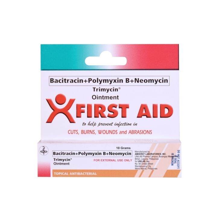 TRIMYCIN Topical Anti-Bacterial Ointment 10g | Lazada PH