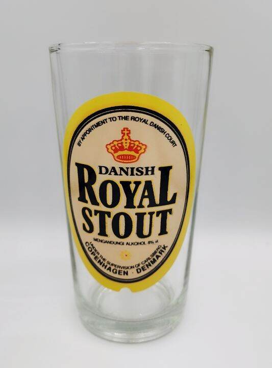 Limited Edition Vintage Danish Royal Stout Glass (Year of 1992) | Lazada