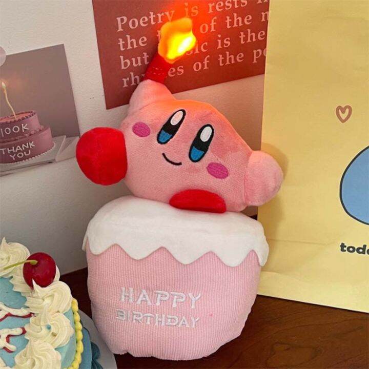 Yidea Hongkong】ตุ๊กตาของเล่นยัดไส้เค้กนุ่มจำลองขนมตุ๊กตาเค้กวันเกิด ...