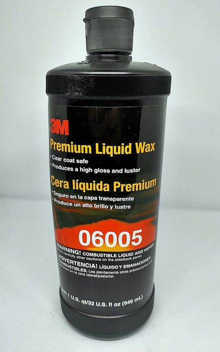 3M 6005 น้ำยาเคลือบเงา พรีเมี่ยมแวกซ์ 06005 Premium Liquid Wax, 1qt | Lazada.co.th