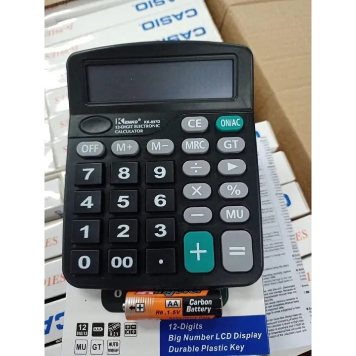 KENKO KK-837D Electronic Calculator | Lazada PH