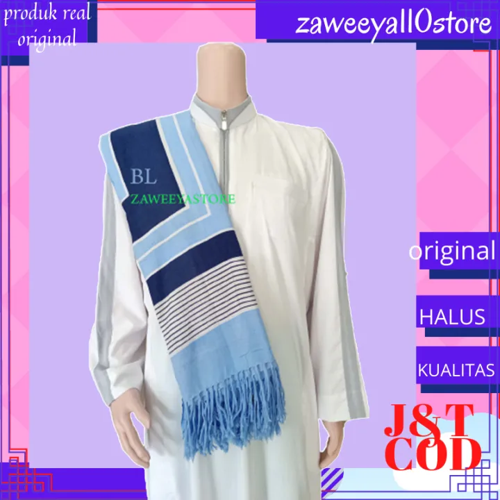 SYAL RIDA SORBAN YAMAN PRIA MODEL GARIS SOLO | Lazada Indonesia