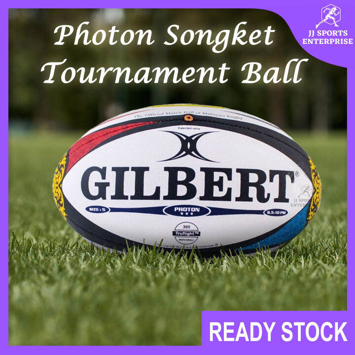Gilbert Photon Songket Rugby Ball Official Match Ball of Malaysia Rugby ...