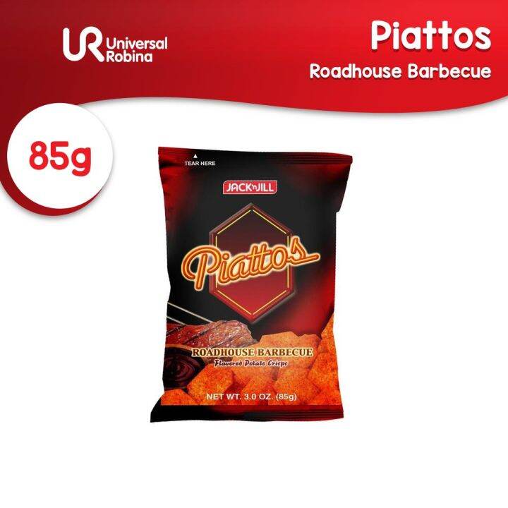 Piattos Roadhouse Barbecue (85g) [CONSUME BEFORE: AUGUST 15, 2023 ...