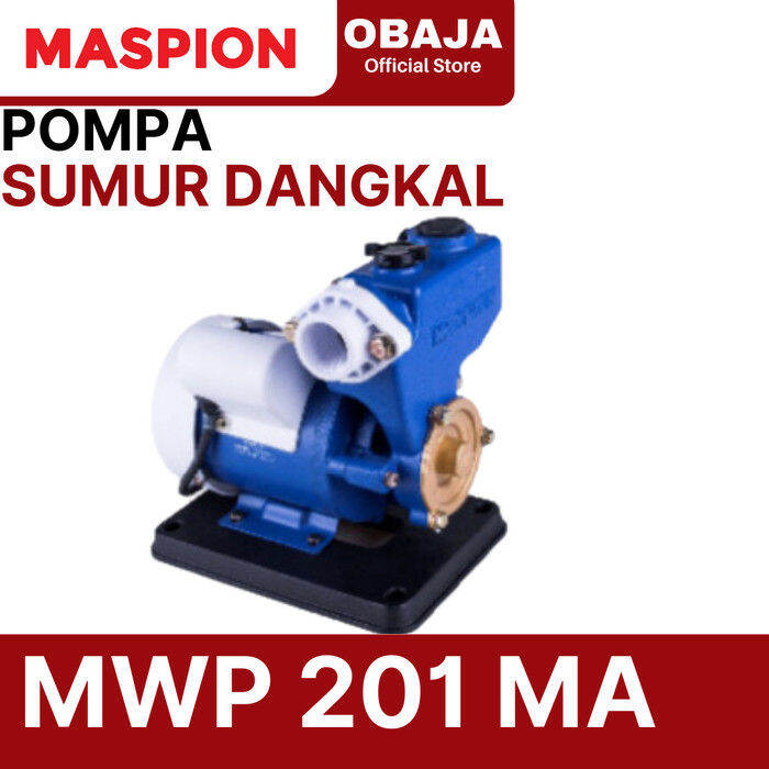 Pompa Air Sumur Dangkal MWP 201 MA Maspion | Lazada Indonesia