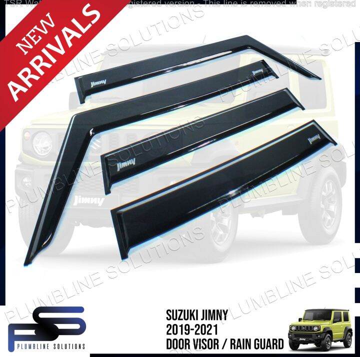 Window Door Visor for Suzuki Jimny 2019 2020 2021 2022 2023 OEM ...
