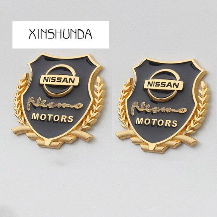 XSD 2X 3D Metal Nismo Badge Sticker Decal Logo Emblem For Nissan ...