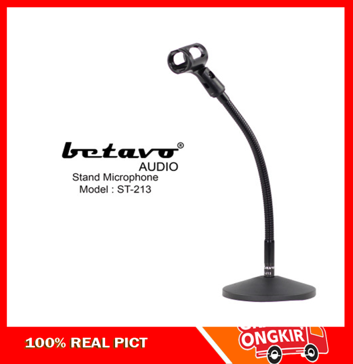 Stand Mic Betavo ST-213 Bahan Flexibel Stand Meja | Lazada Indonesia