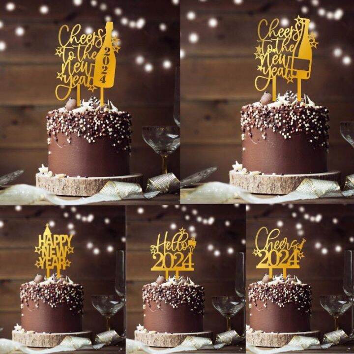 happy new year topper happy new year cake topper | Lazada PH