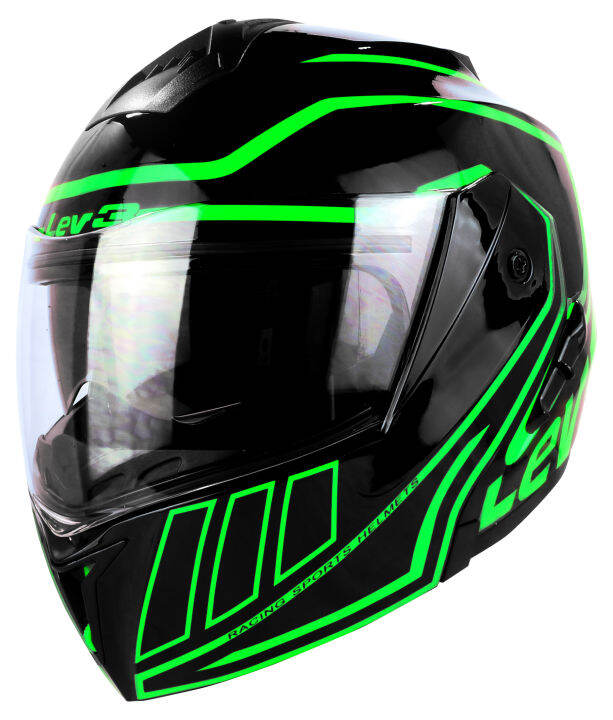 Lev3® Modular BJ-5700 Knight Motorcycle Helmet | Lazada PH