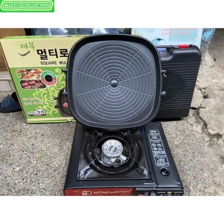 2in1 Stove (LPG/Butane Capable) w/ Hanaro Non Stick Griller Plate ...