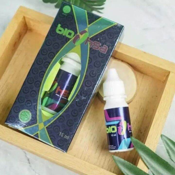 Bio HSA Jamu Tetes Herbal Berkhasiat BioHsa - isi 15ml | Lazada Indonesia