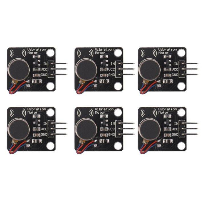 6 Pcs Pwm Vibration Motor Switch Toy Motor Sensor Module Dc Motor Mobile Phone Vibrator For
