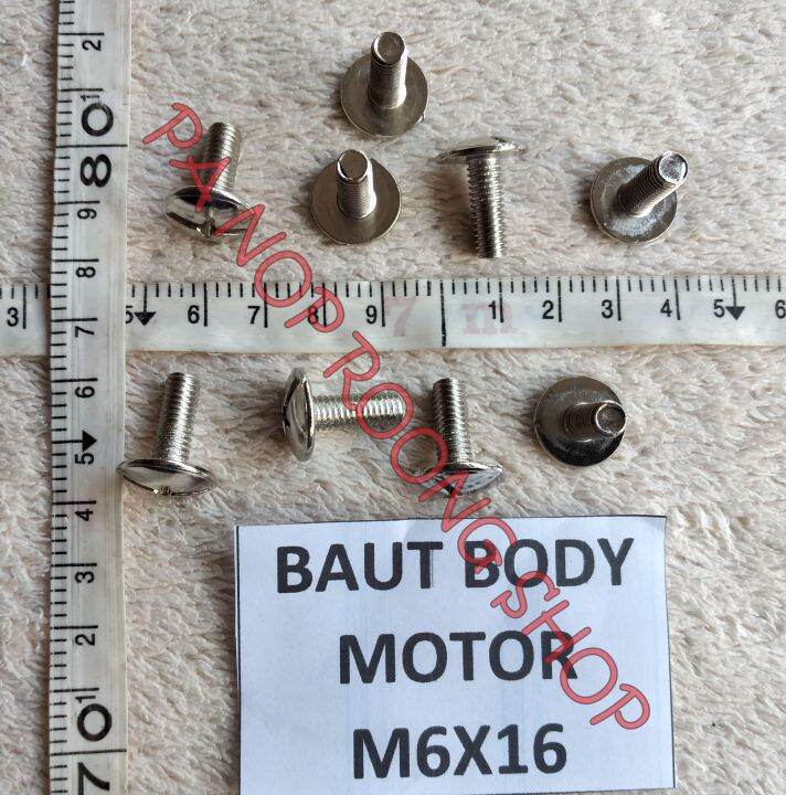 BAUT BODY MOTOR M6 X 16 (2PCS) | Lazada Indonesia